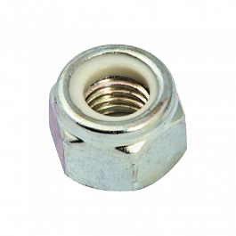 Dado autobloccante alto zincato bianco